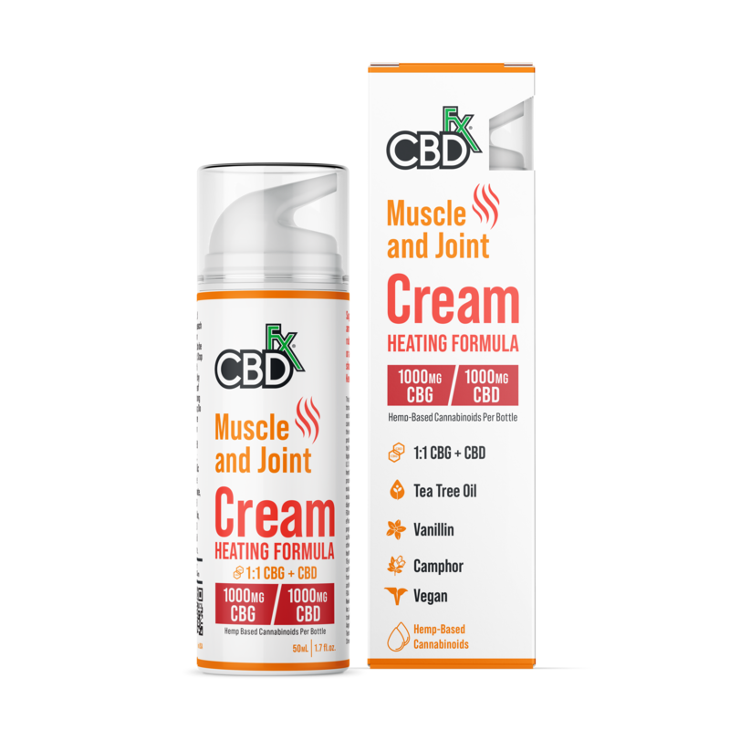 Crema de CBD para Músculos | Crema Con CBD y CBG – CBDfx México